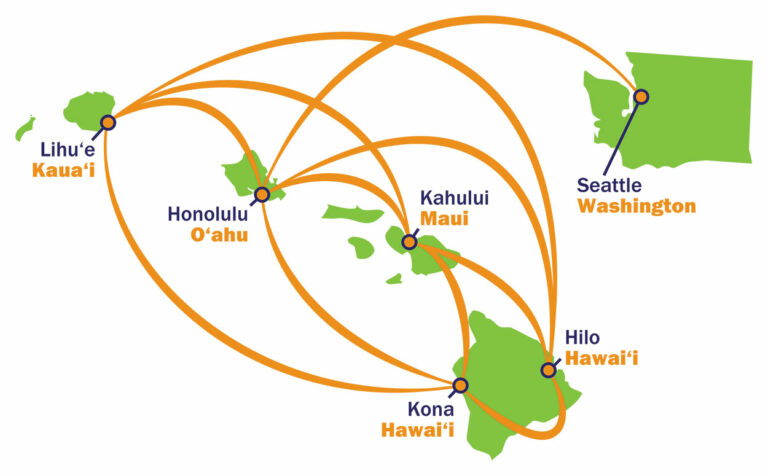 Routes and Locations – Aloha Air Cargo